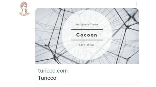 【Cocoon】SNSでURLをシェアしたときの画像、ちゃんと設定できてる？OGP設定方法 | Turicco